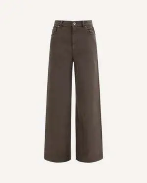 P.a.r.o.s.h Wide Leg Drill Pants