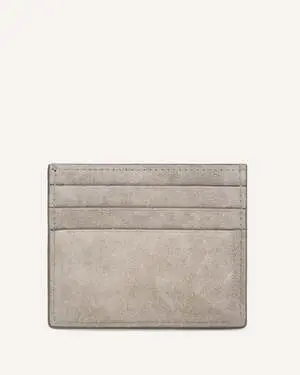 Brunello Cucinelli Suede Card Holder