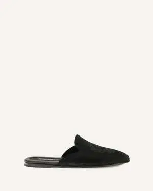 Dolce & Gabbana Calfskin Leather Mules