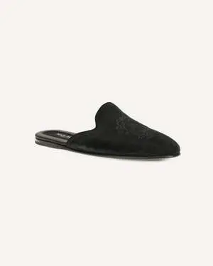 Dolce & Gabbana Calfskin Leather Mules