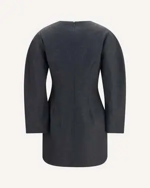 P.a.r.o.s.h P. A.r. O.s. H. Gabardine And Wool Dress Feale