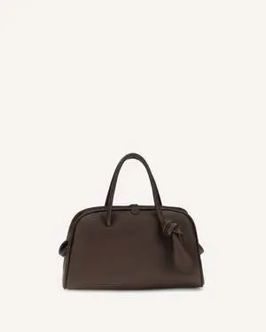 Jacquemus Le Petit Turismo Leather Top Handle Bag - Brown