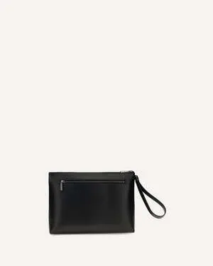 CHRISTIAN LOUBOUTIN Kosmica Leather Clutch