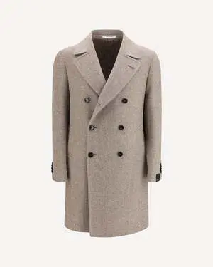 Tagliatore Vented Coats For Men