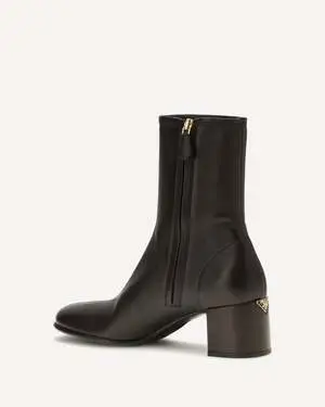 Prada Stretch Nappa Leather Ankle Boots
