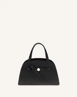 Tory Burch Small Romy Top Handle Bag - Black