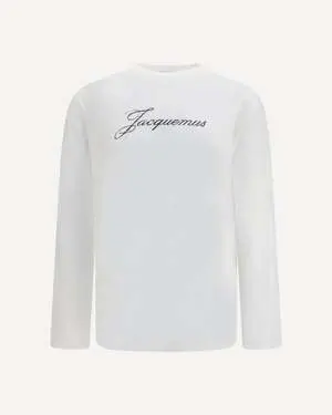 Jacquemus Long-sleeve T-shirt Ale - White