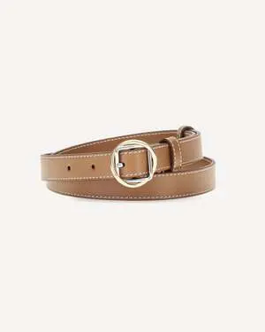 Jacquemus Salon Slim Leather Belt