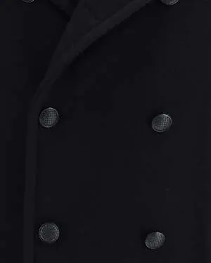 Tagliatore Wool Double Breasted Caban Coat