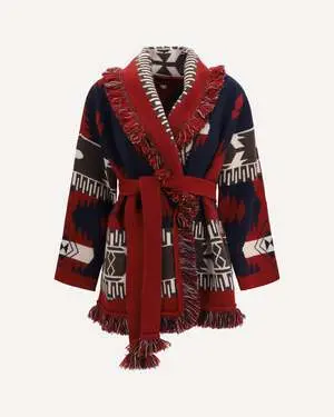 Alanui Icon Jacquard Cardigan Feale