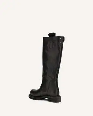 Rick Owens Gabe Leather Knee-high Boots