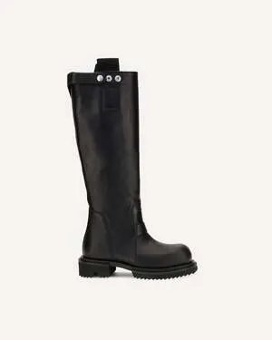 Rick Owens Gabe Leather Knee-high Boots