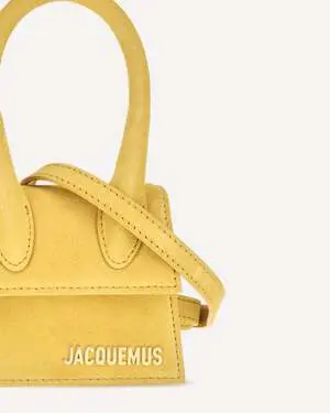 Jacquemus Le Chiquito Mini Leather Top Handle Bag - Yellow