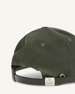 Moose Knuckles Logo Icon Cotton Baseball Cap - Green