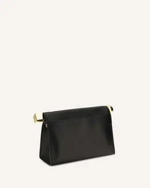 Jacquemus Rond Carré Leather Shoulder Bag