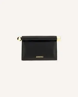 Jacquemus Rond Carré Leather Shoulder Bag