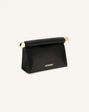 Jacquemus Rond Carré Leather Shoulder Bag