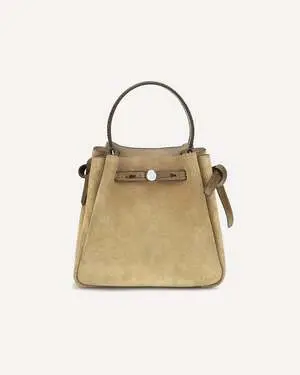 Tory Burch Romy Suede Bucket Bag