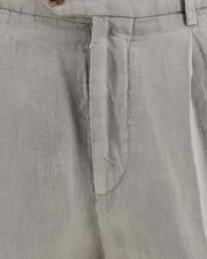 Brunello Cucinelli Garment-dyed Gabardine Pants