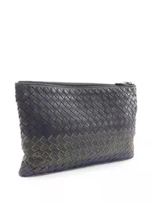 Bottega Veneta 2000s Intrecciato Clutch Bag