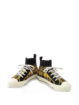 Dior 2010s Walk'n' High-top Sneakers - Black