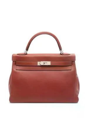 Hermès 2020 32 Kelly Verso Handbag Brown