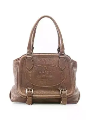 Fendi Selleria Buckled Tote Bag