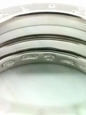 BVLGARI B.zero1 18k White Gold Ring