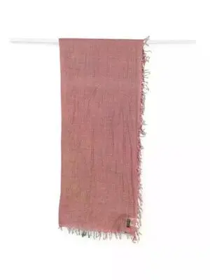 Faliero Sarti Frayed-edge Scarf - Pink