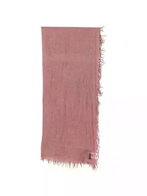 Faliero Sarti Frayed-edge Scarf - Pink