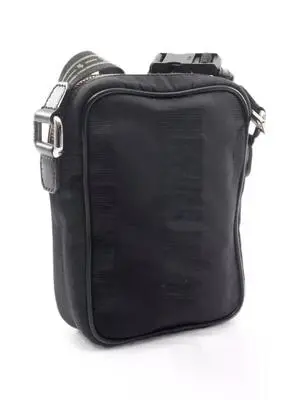 Fendi Pequin Logo-patch Mini Messenger Bag