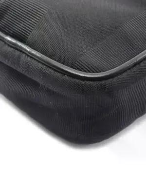 Fendi Pequin Logo-patch Mini Messenger Bag