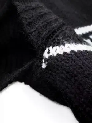 Dior Cashmere Logo Detail Knit Top