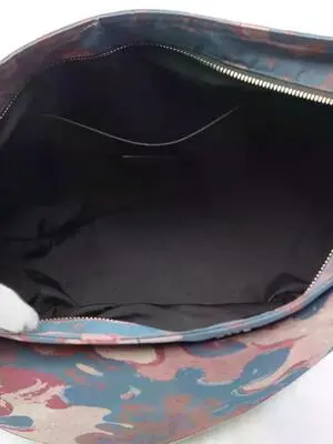 Dior 2010s X Peter Doig Foldover Shoulder Bag