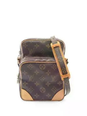 LOUIS VUITTON 2002 Amazon Monogram Cross Body Bag - Brown