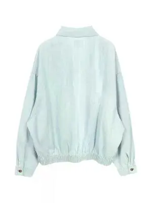 Miu Miu Striped Logo Jacket