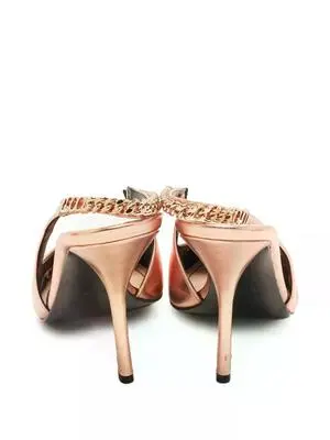 Gucci Signoria Chain Slingback Pumps