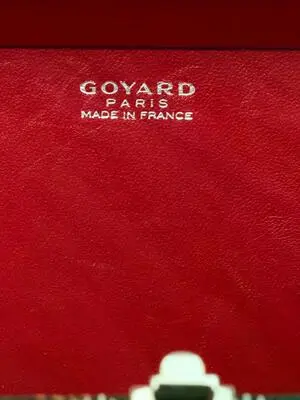 Goyard 2019 Minaudière Goyardine Trunk Shoulder Bag