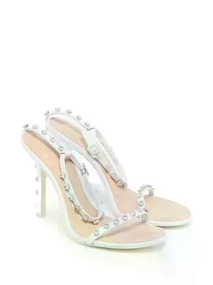 ALEXANDER WANG Nicki Crystal-embellished Sandals