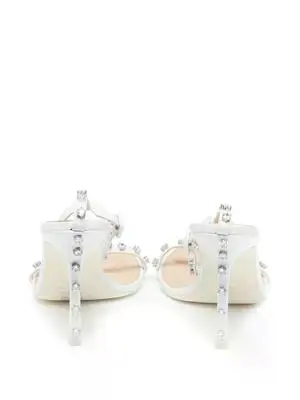 ALEXANDER WANG Nicki Crystal-embellished Sandals