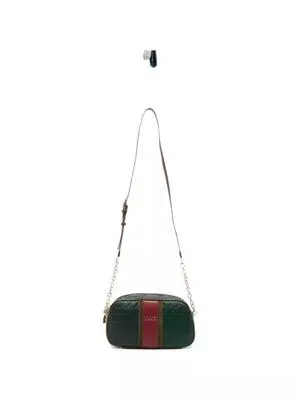 Liu Jo Monogram-embossed Logo-plaque Tote Bag - Green