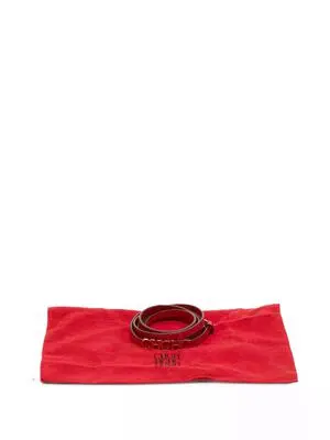 Carolina Herrera Chhc Logo Double-wrap Belt