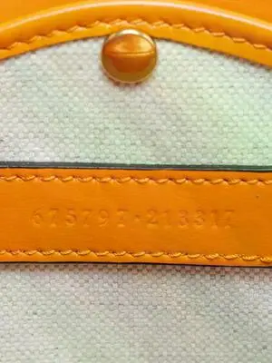 Gucci Small Bamboo 1947 Leather Tote Bag - Yellow