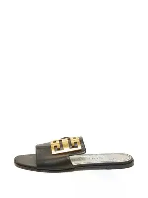 Givenchy 4g Leather Slides