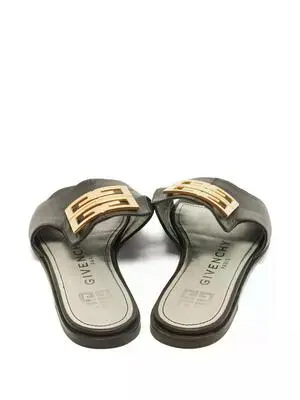 Givenchy 4g Leather Slides