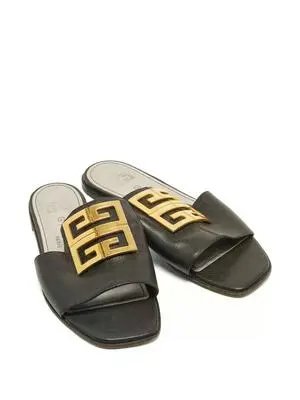 Givenchy 4g Leather Slides