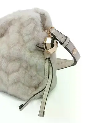 Liu Jo Small Riccy Bag In Faux Fur