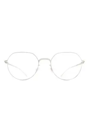 Mykita Selva Round-frame Nose-pads Glasses - Silver