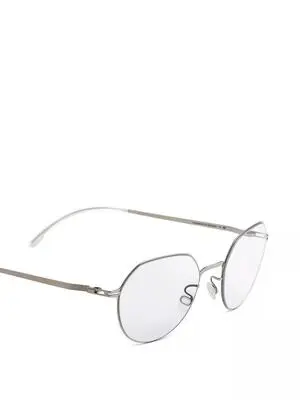 Mykita Selva Round Frame Eyeglasses - Silver
