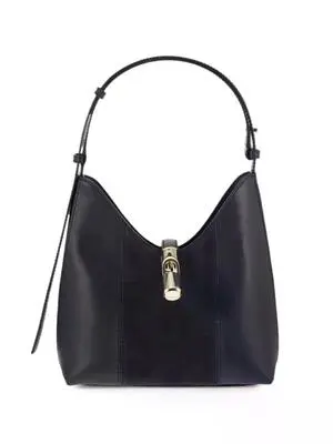 Furla Goccia S Leather Shoulder Bag - Blue